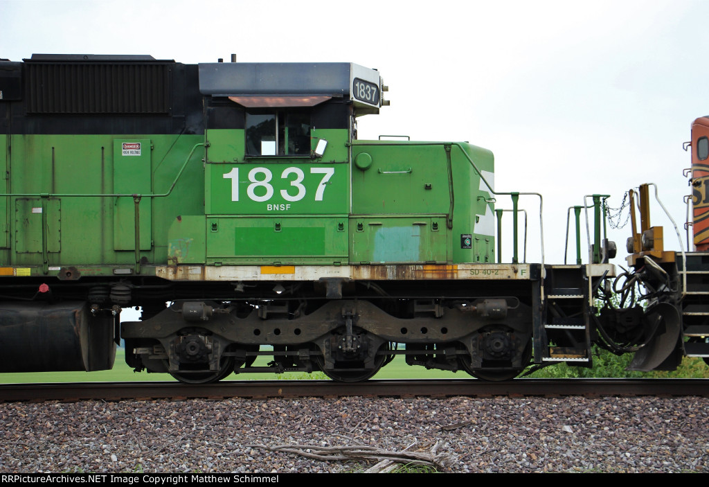 BN/BNSF SD40-2 Cab Shot